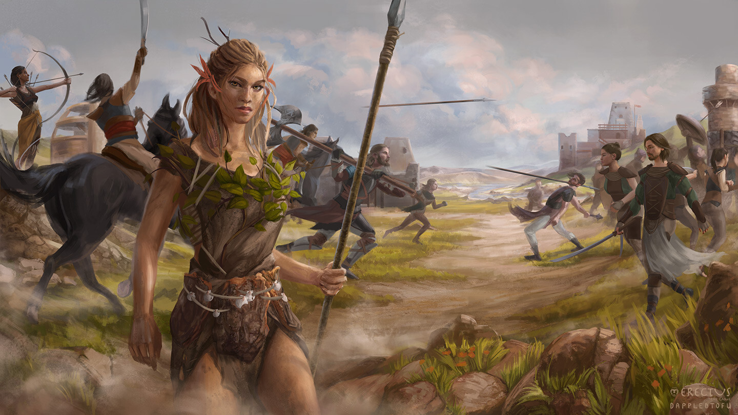 DappledTofu - Promotional image Erectus the Game