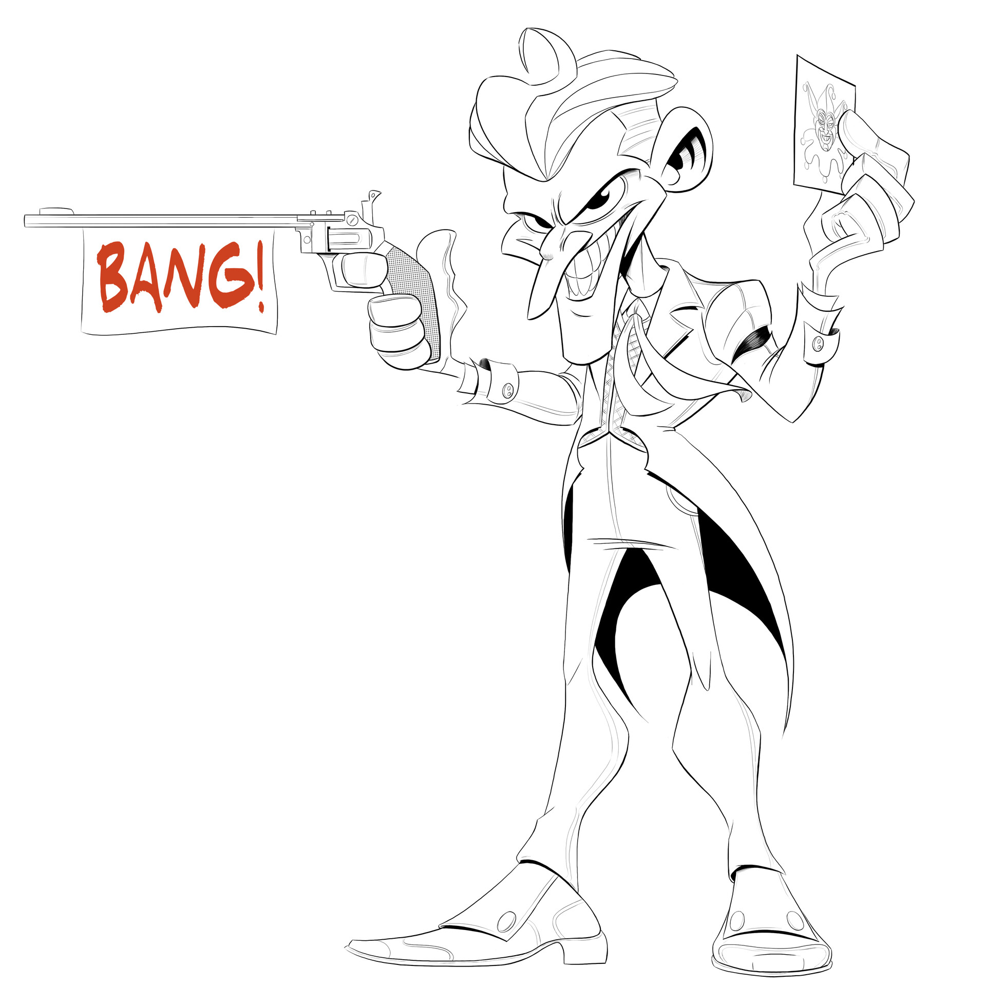 batman villain coloring pages