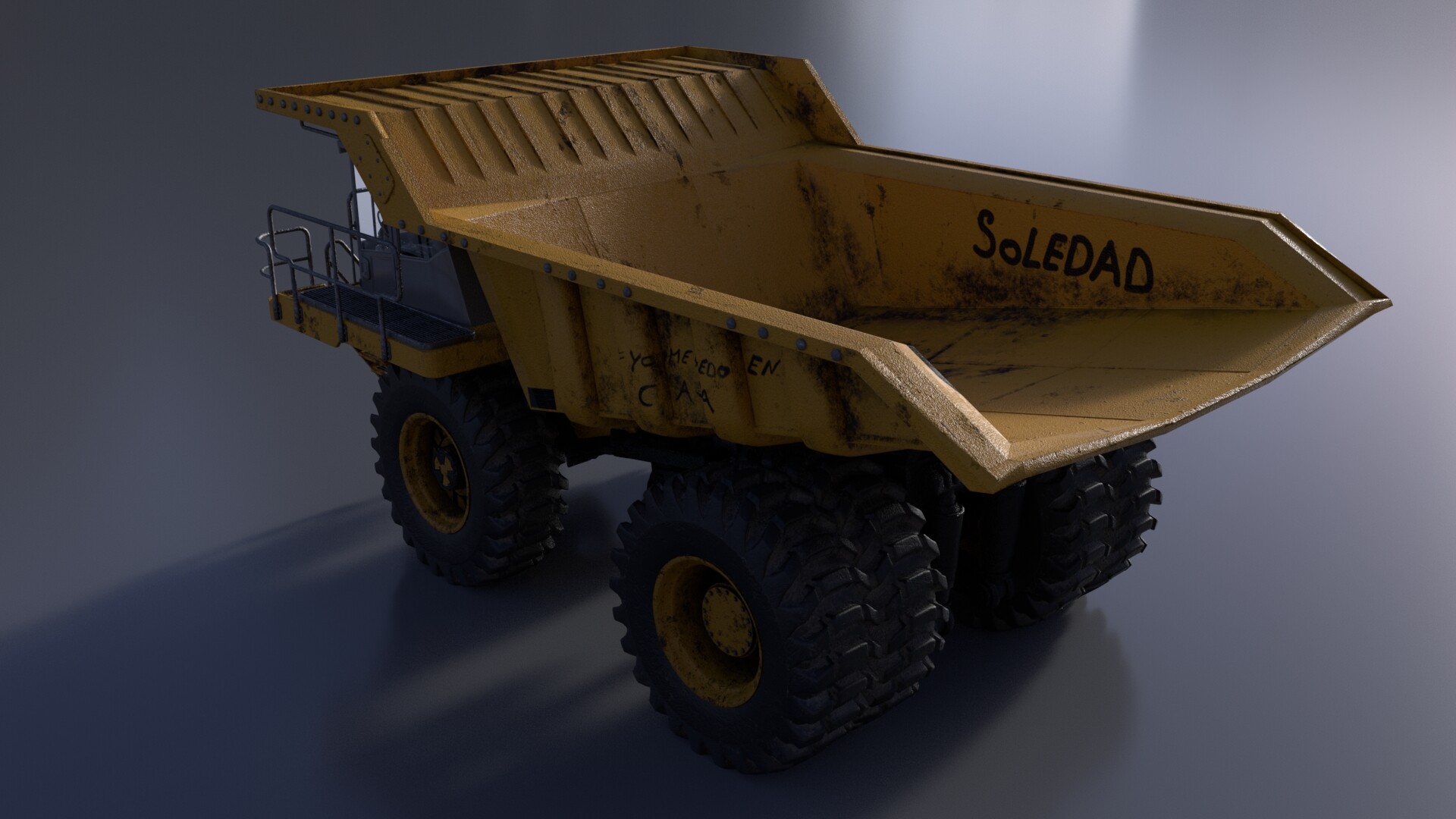 Adolfo Delgado - Duty Dumper truck