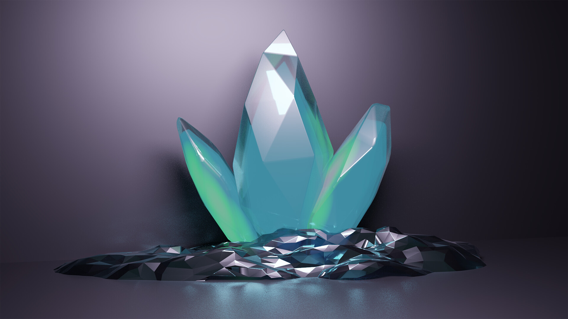 ArtStation - Crystal - Low Poly