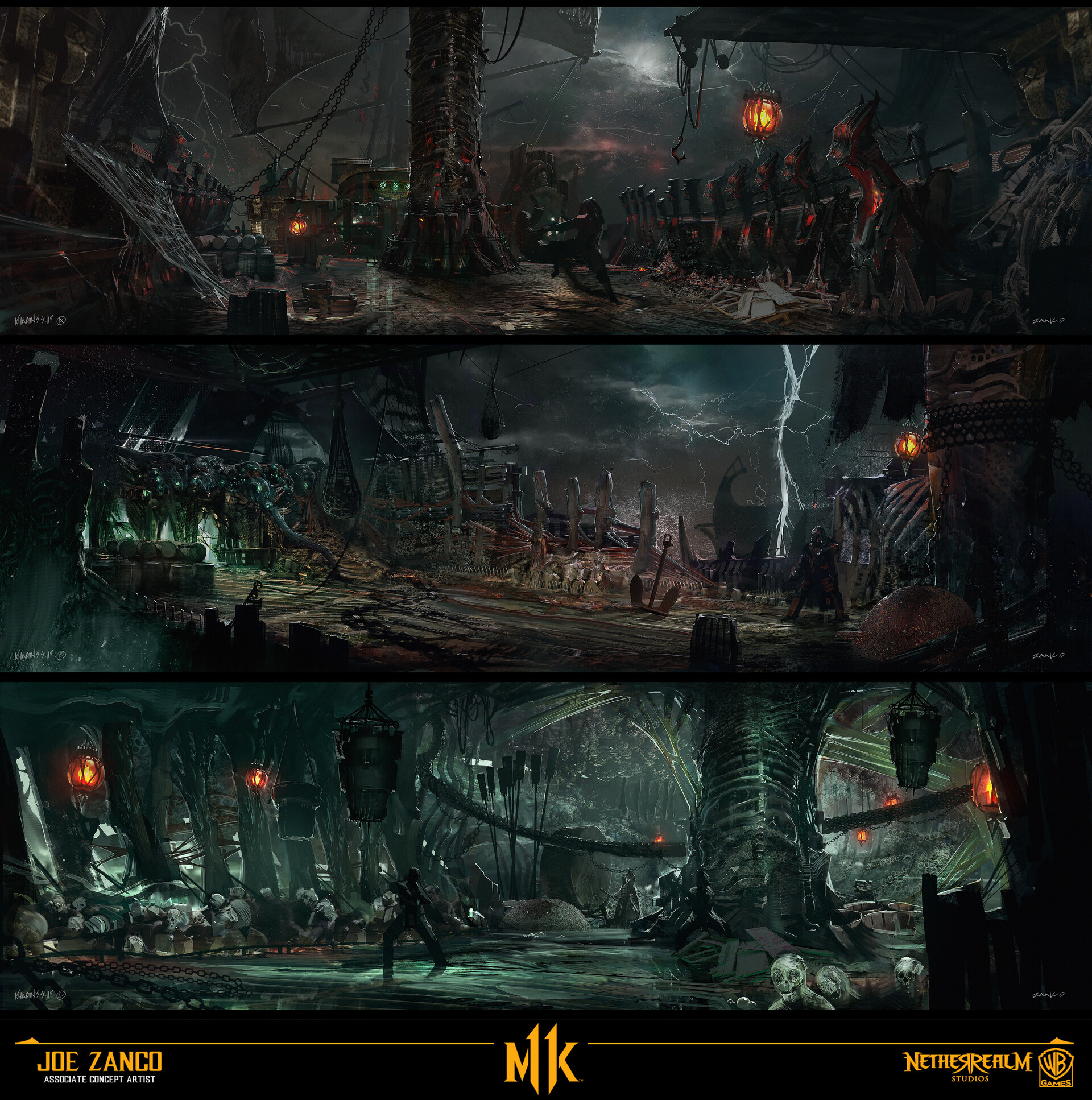 Joe Zanco - Mortal Kombat 11 Concepts: Kharon's Ship