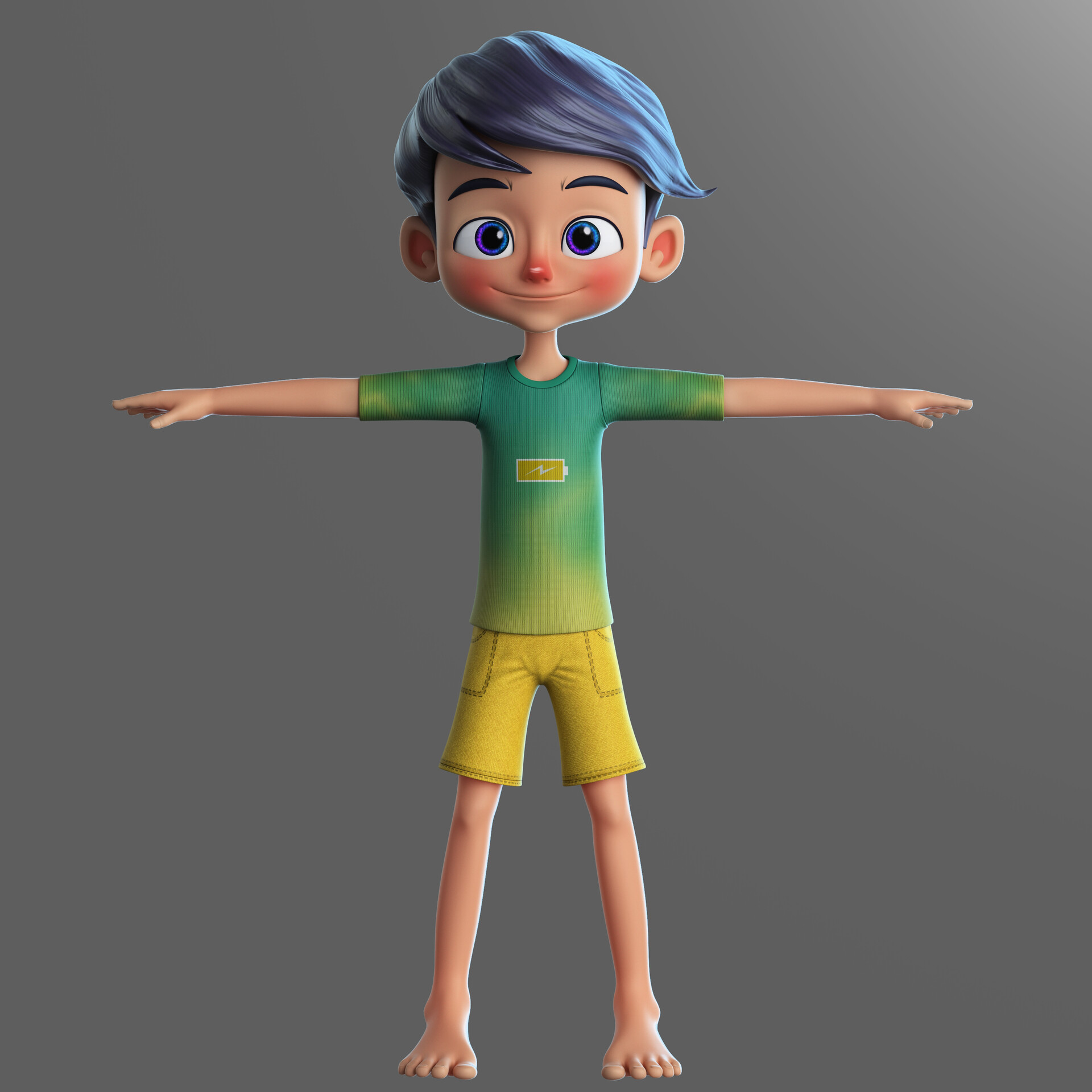 ArtStation - FREELANCE KID CHARACTER