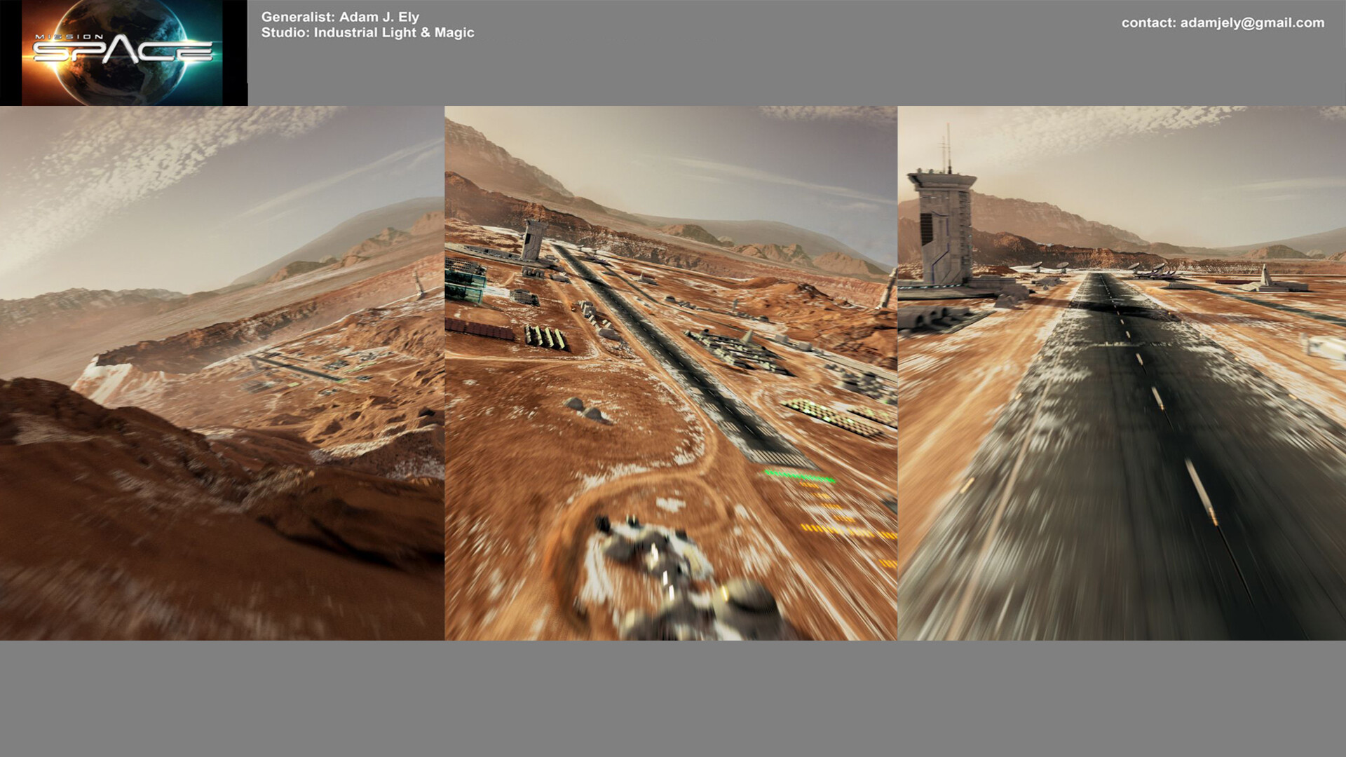 Adam J. Ely - ILM Environment VFX Work