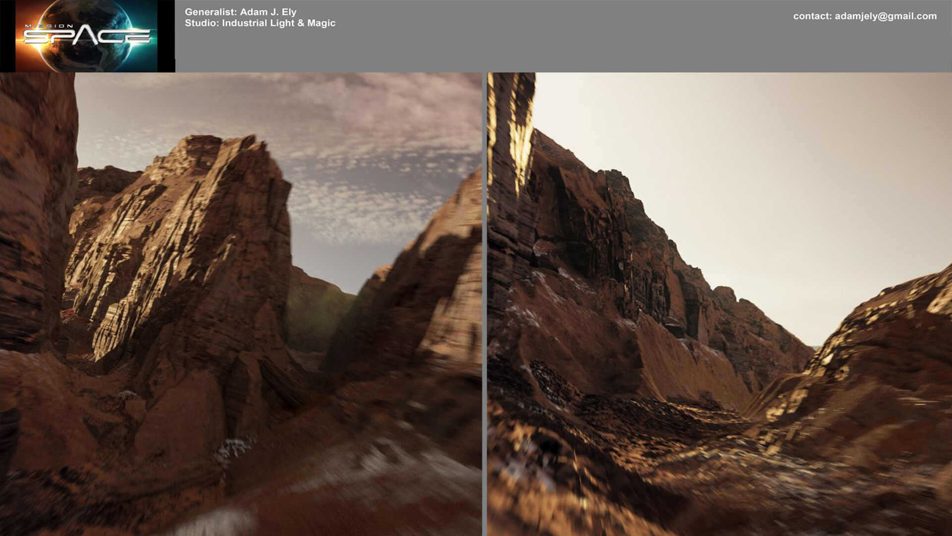 Adam J. Ely - ILM Environment VFX Work