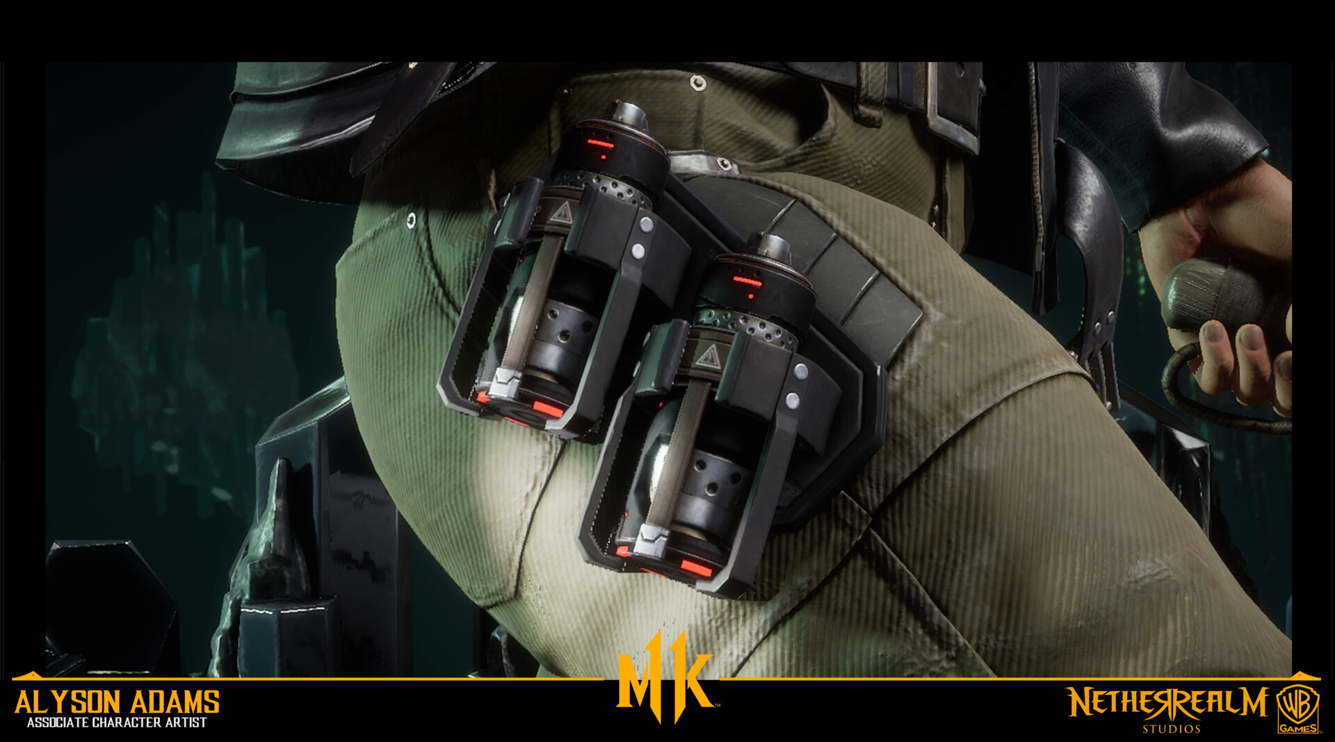 ArtStation - Mortal Kombat 11 - Terminator Grenade Gear