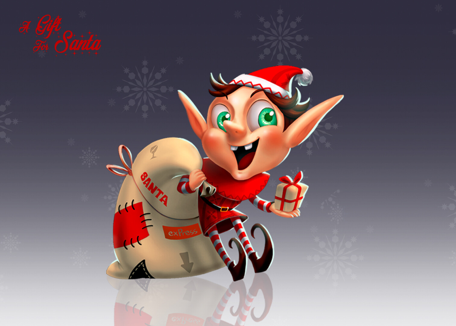 ArtStation - A Gift for Santa (1)- Character Design