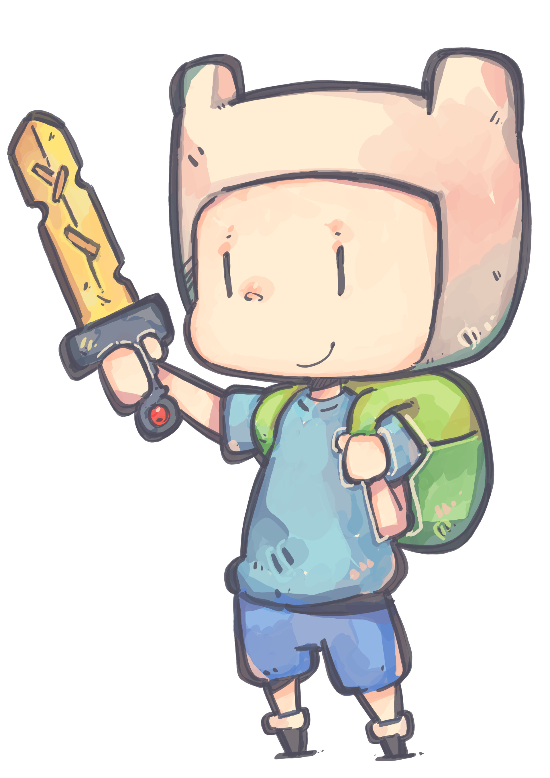 finn chibi