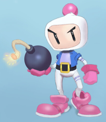 ArtStation - Bomberman study