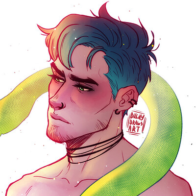 ducky draws art - Original