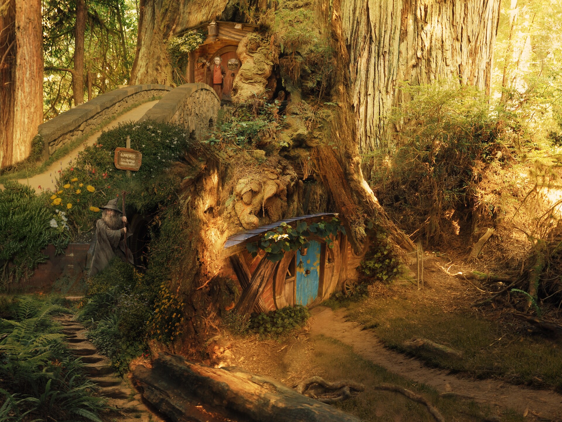 ArtStation - The Hobbit house