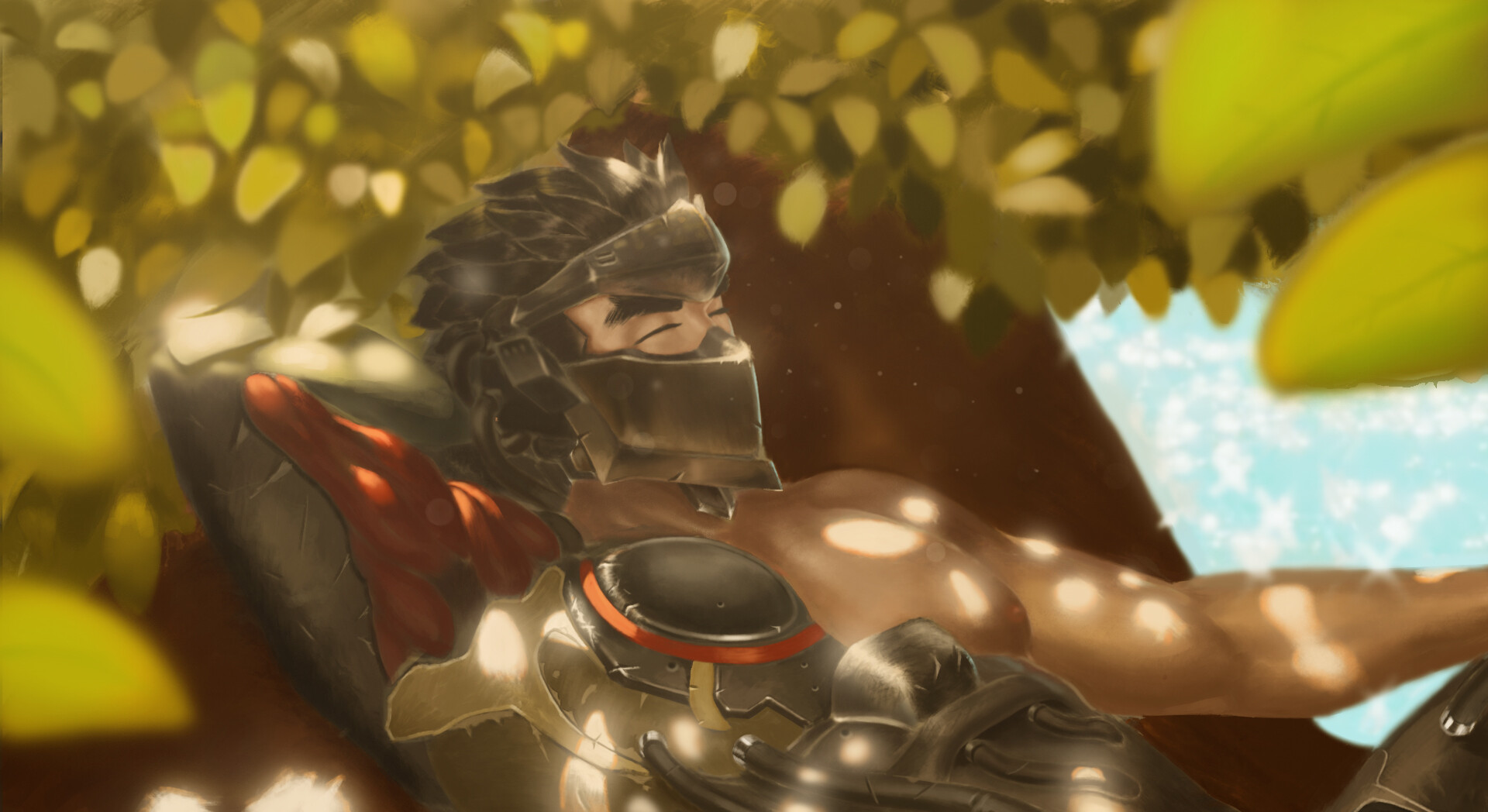 ArtStation - genji overwatch