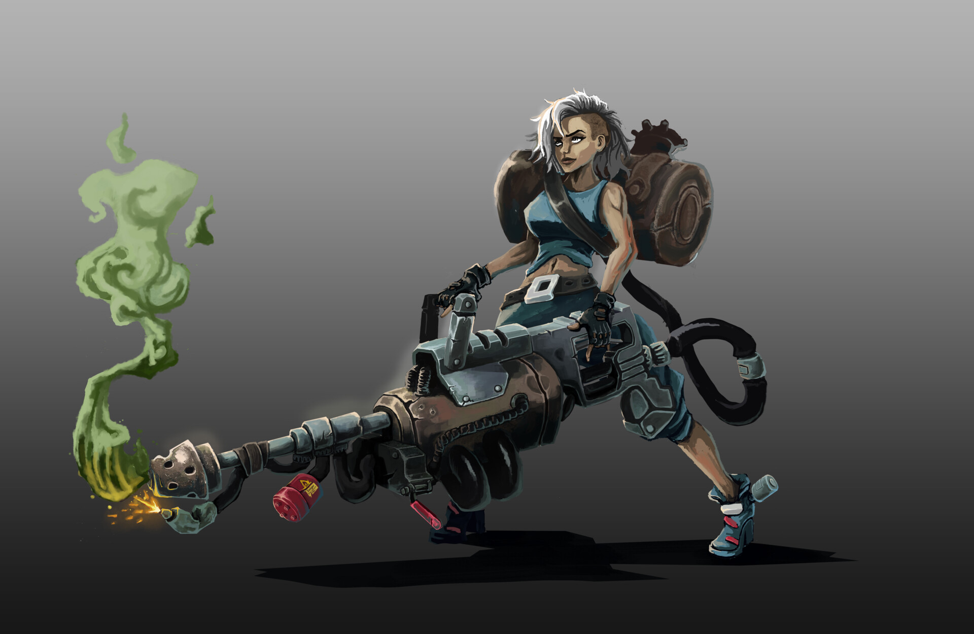 ArtStation - Futuristic Borderlands Universe Character