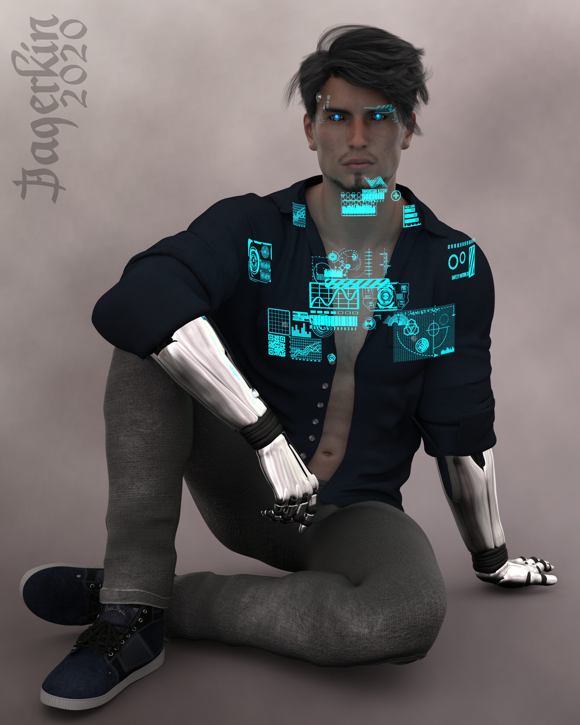 ArtStation - Portrait of Horus