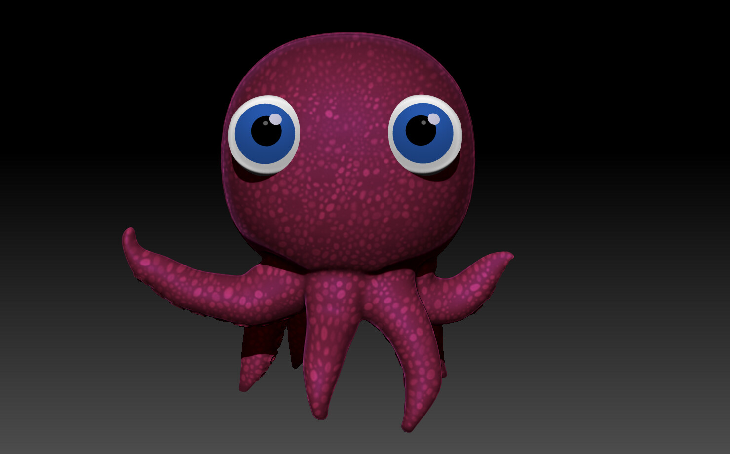 ArtStation - Cartoon Octopus