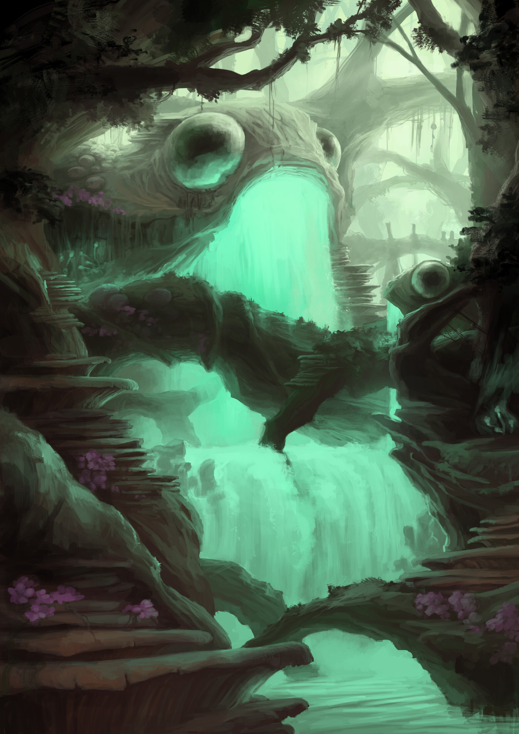 ArtStation - Frog Leap - Concept Art