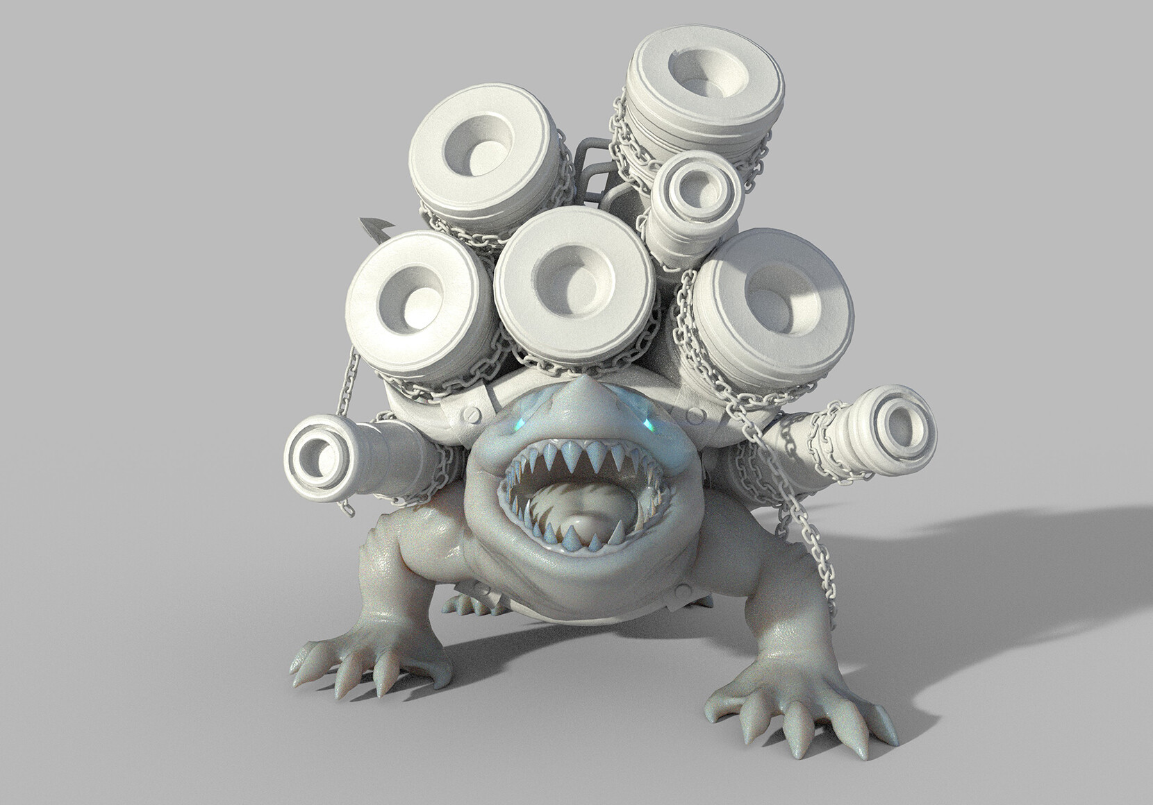 Yun Song - Riptide Rex (Legend of Runterra Fan art) _02