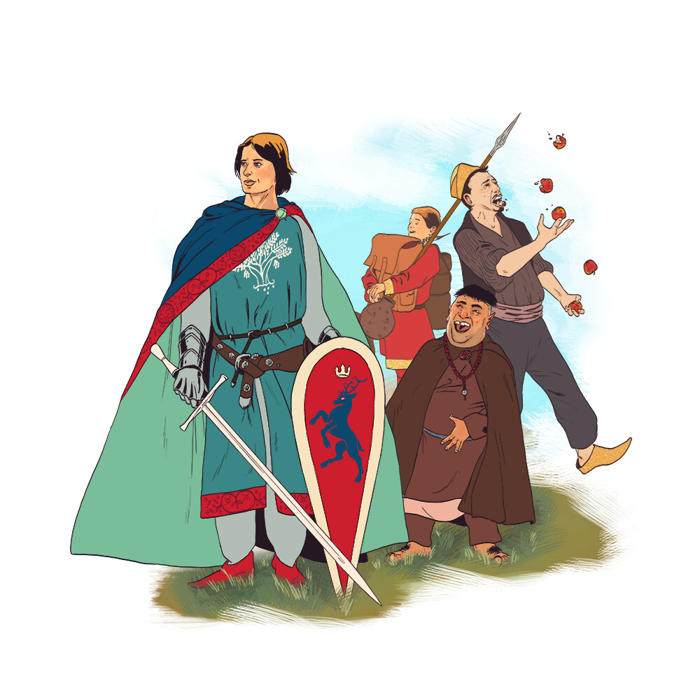 ArtStation - Noble Retainers