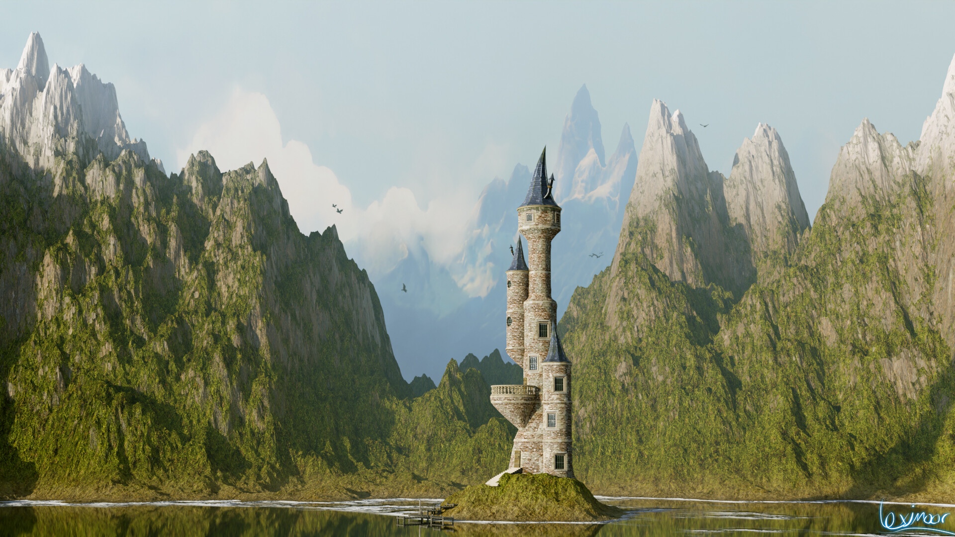 ArtStation - Wizard Tower