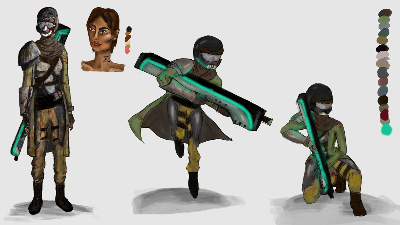 ArtStation - Soldier character design