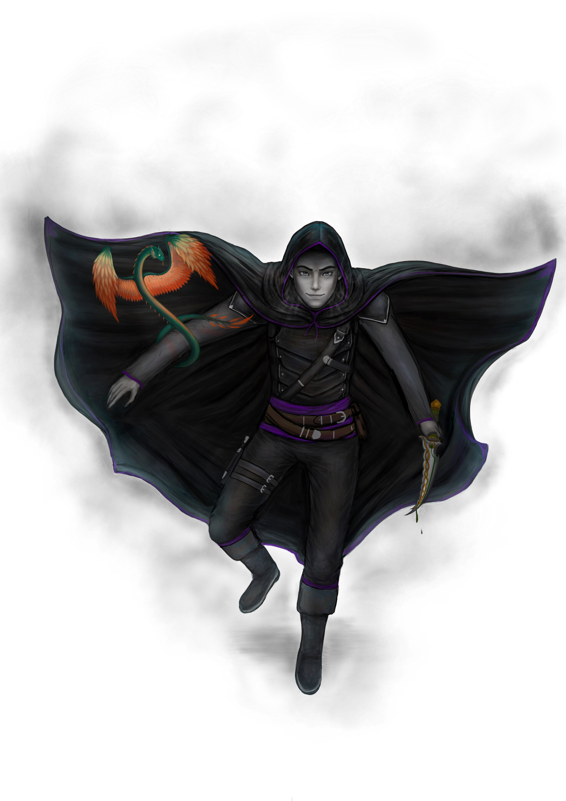 ArtStation - D&D Smoke Genasi - Smog