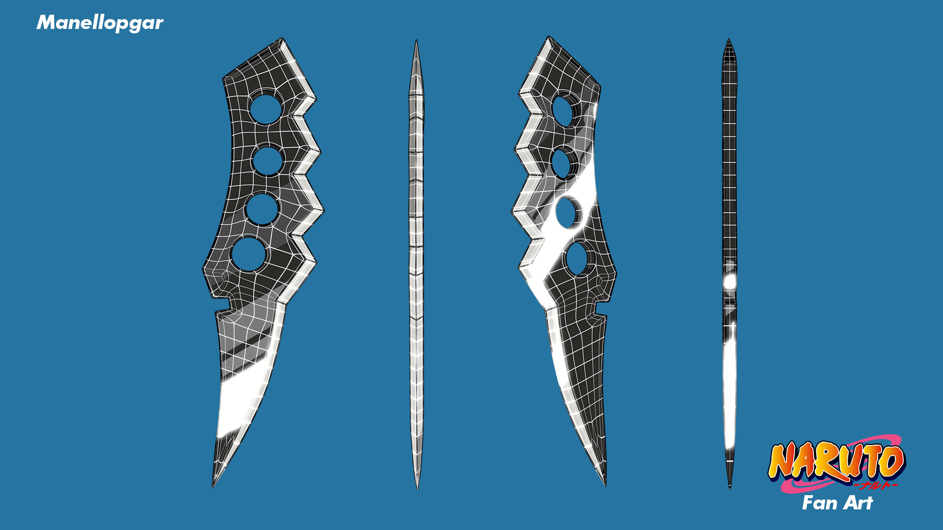 chakra disruption blades