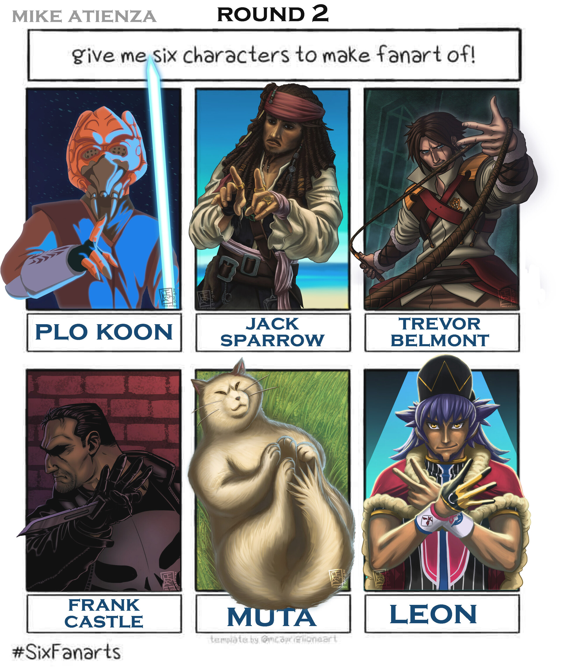 ArtStation - Six Fan Arts Challenge Part 2