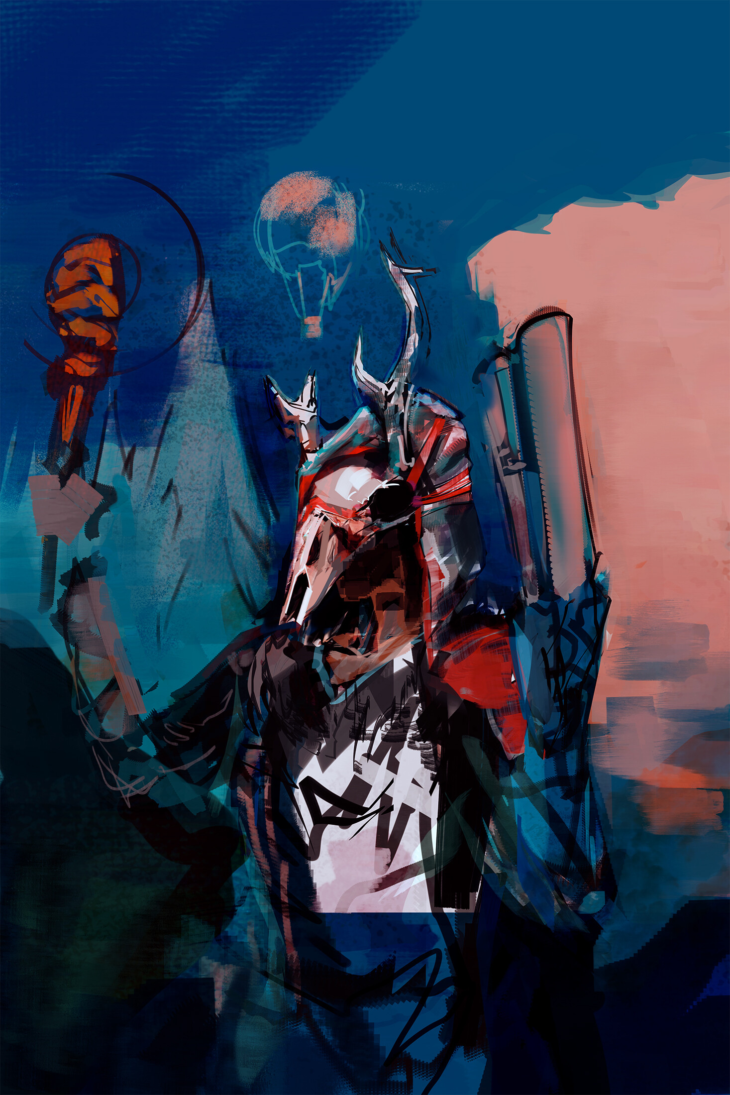 Alexander H. - Night Raid - Rust (Facepunch) fanart