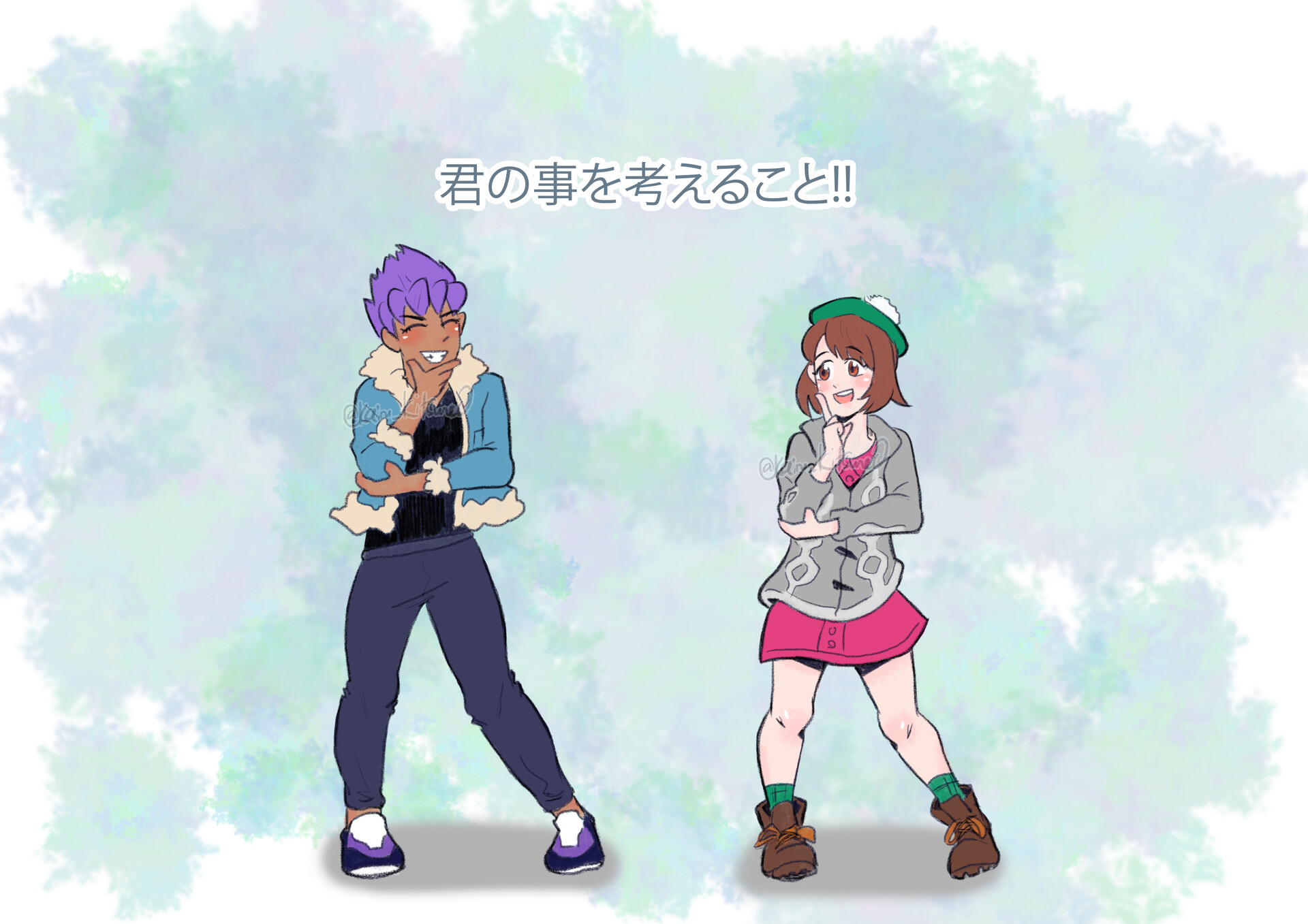 ArtStation - 45秒 - with Pkmn SWSH characters