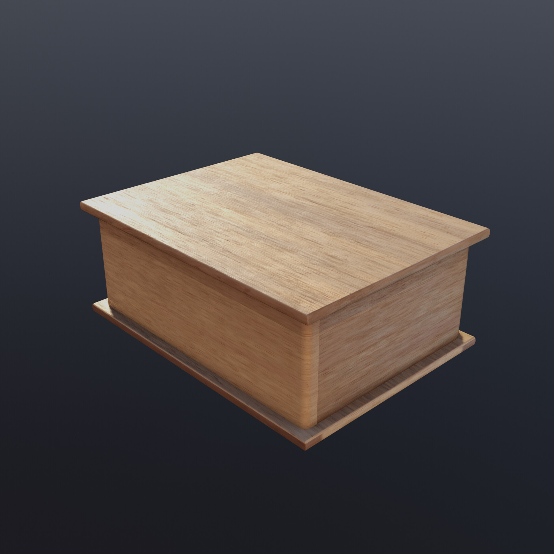ArtStation - Little Wooden Lock Box