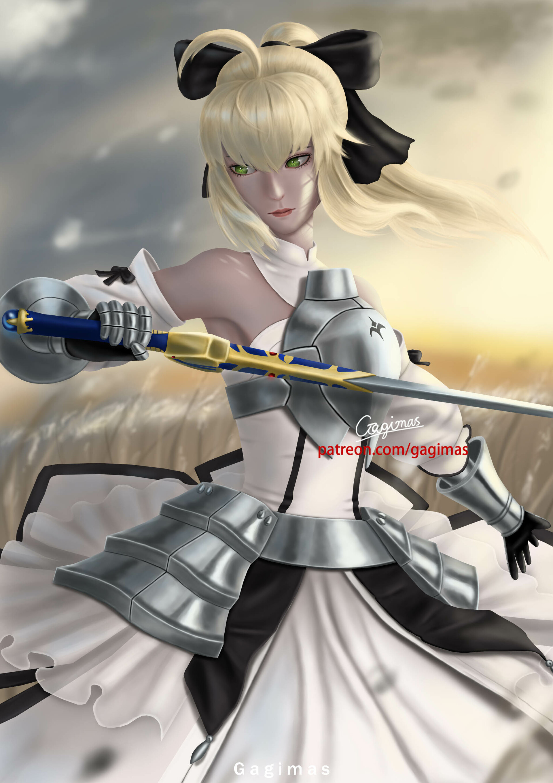 ArtStation - Saber Lily