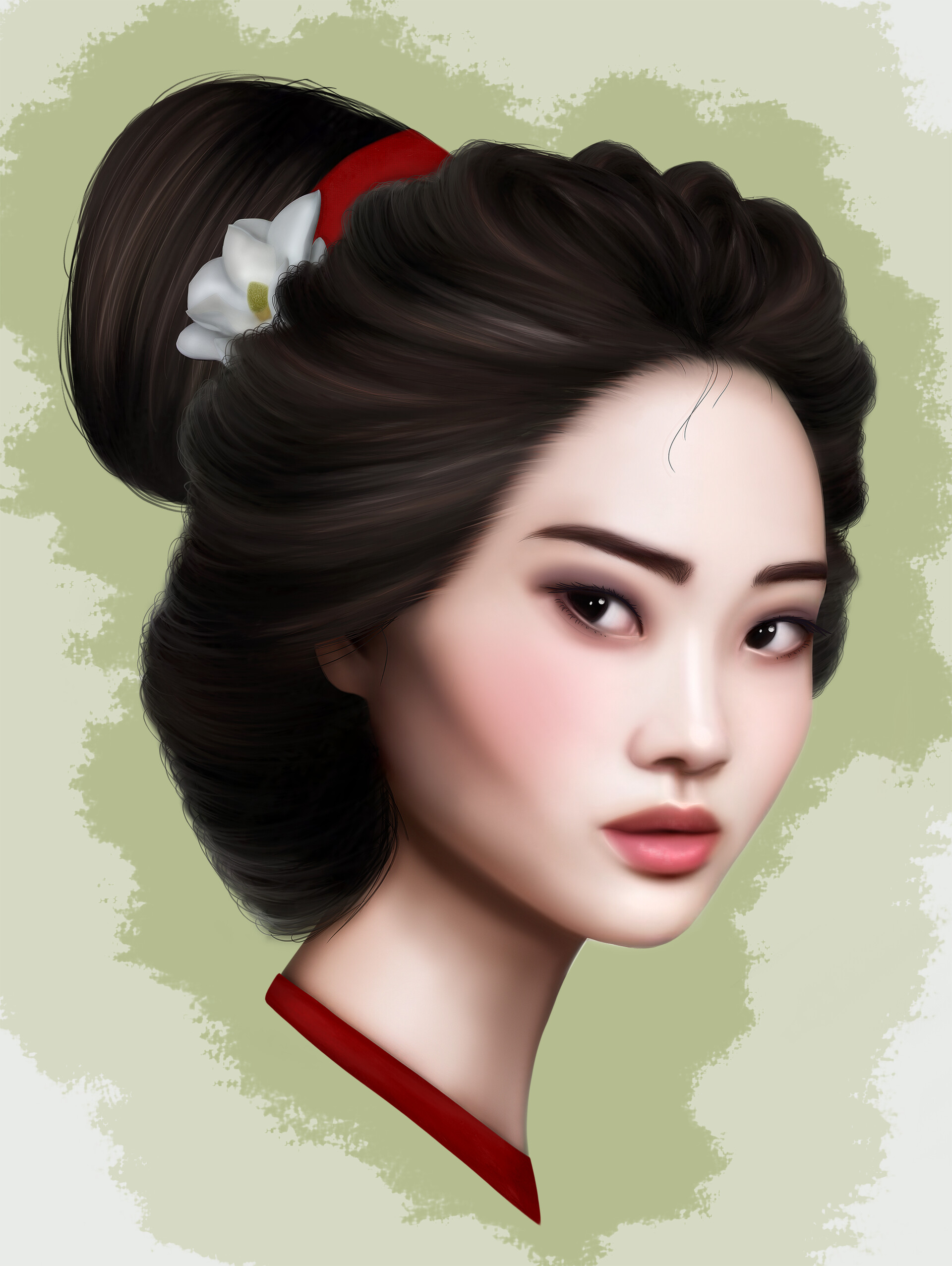 Traditional Chinese Makeup Mulan