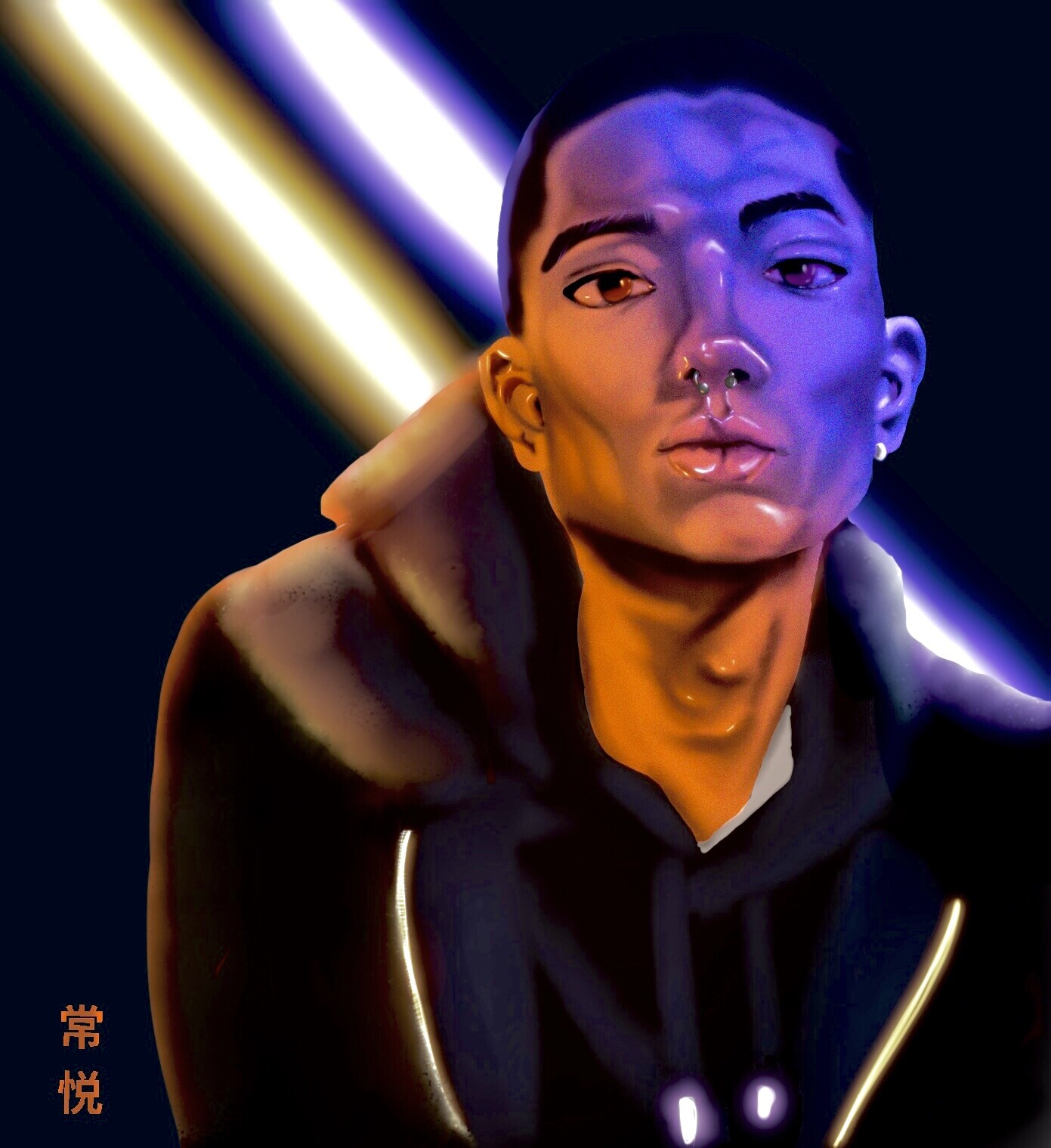 ArtStation - Neon study