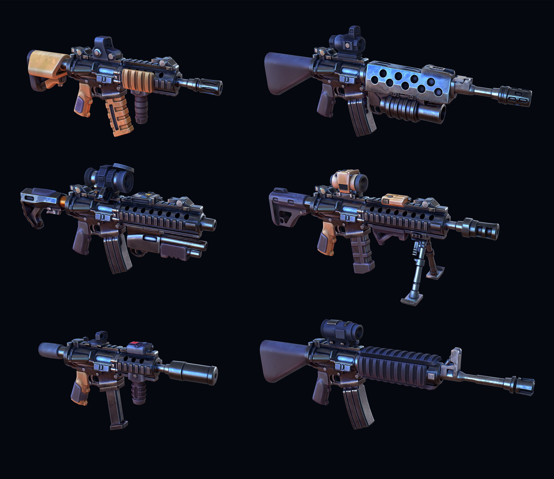 eerik-arvidsson-retopo-render-001.jpg (1920×1660)-花瓣网