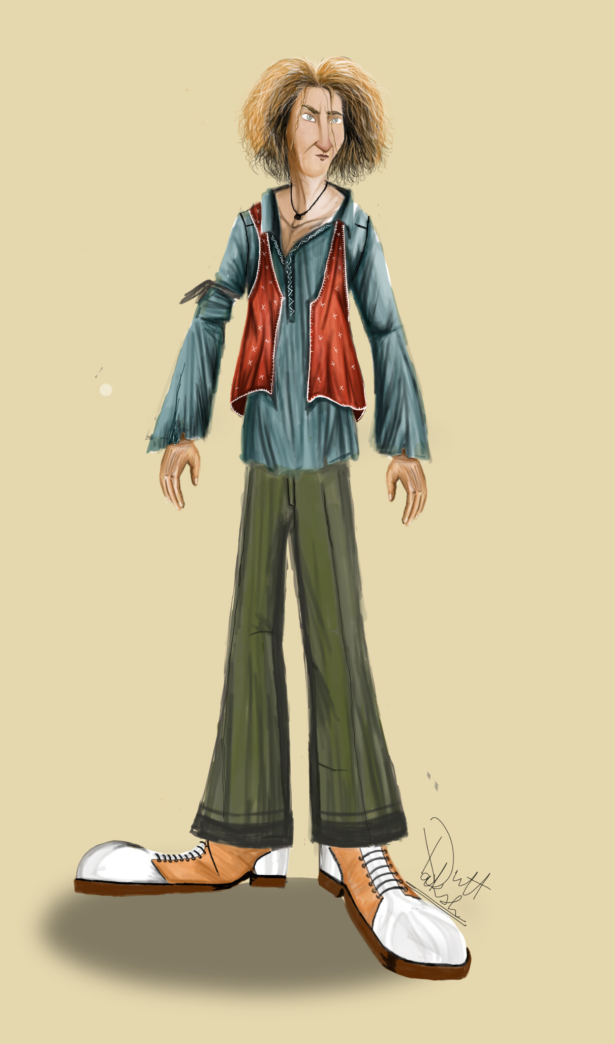 ArtStation - lost man