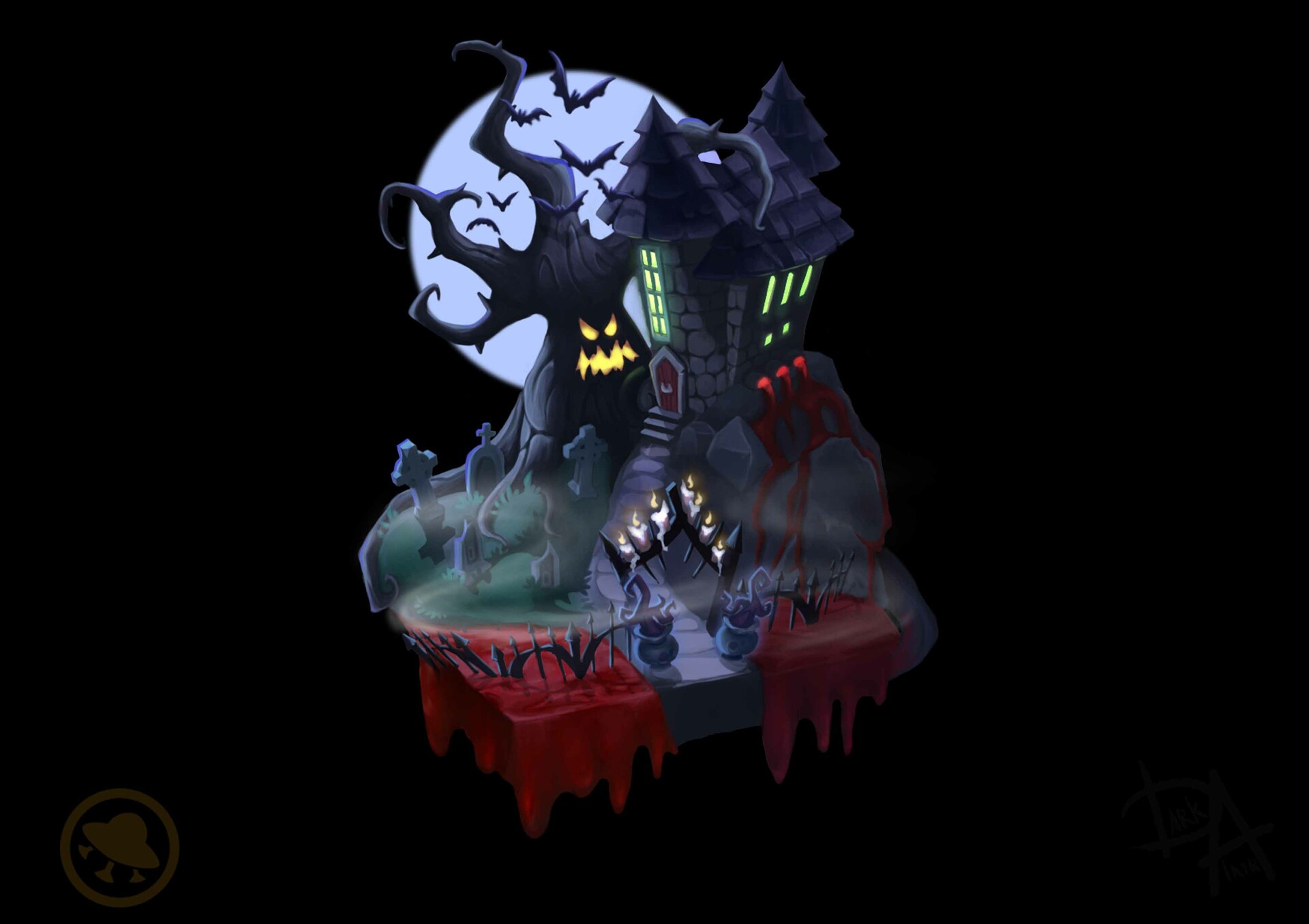 ArtStation - Vampire castle