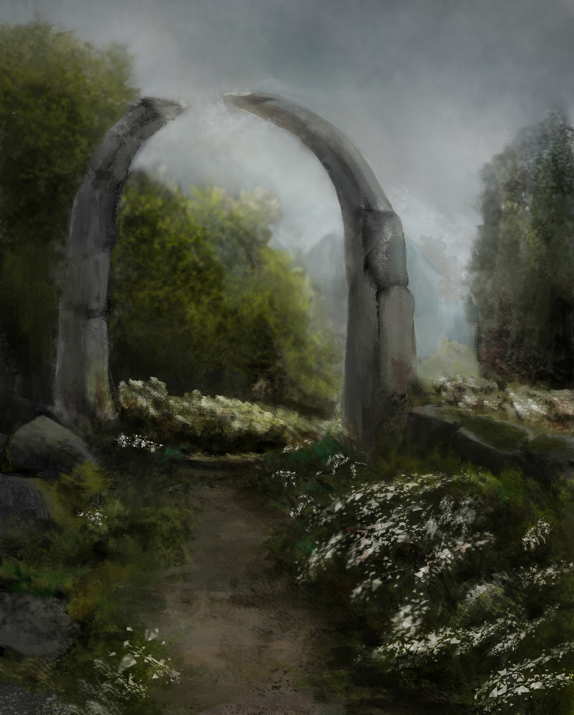 ArtStation - old ruins