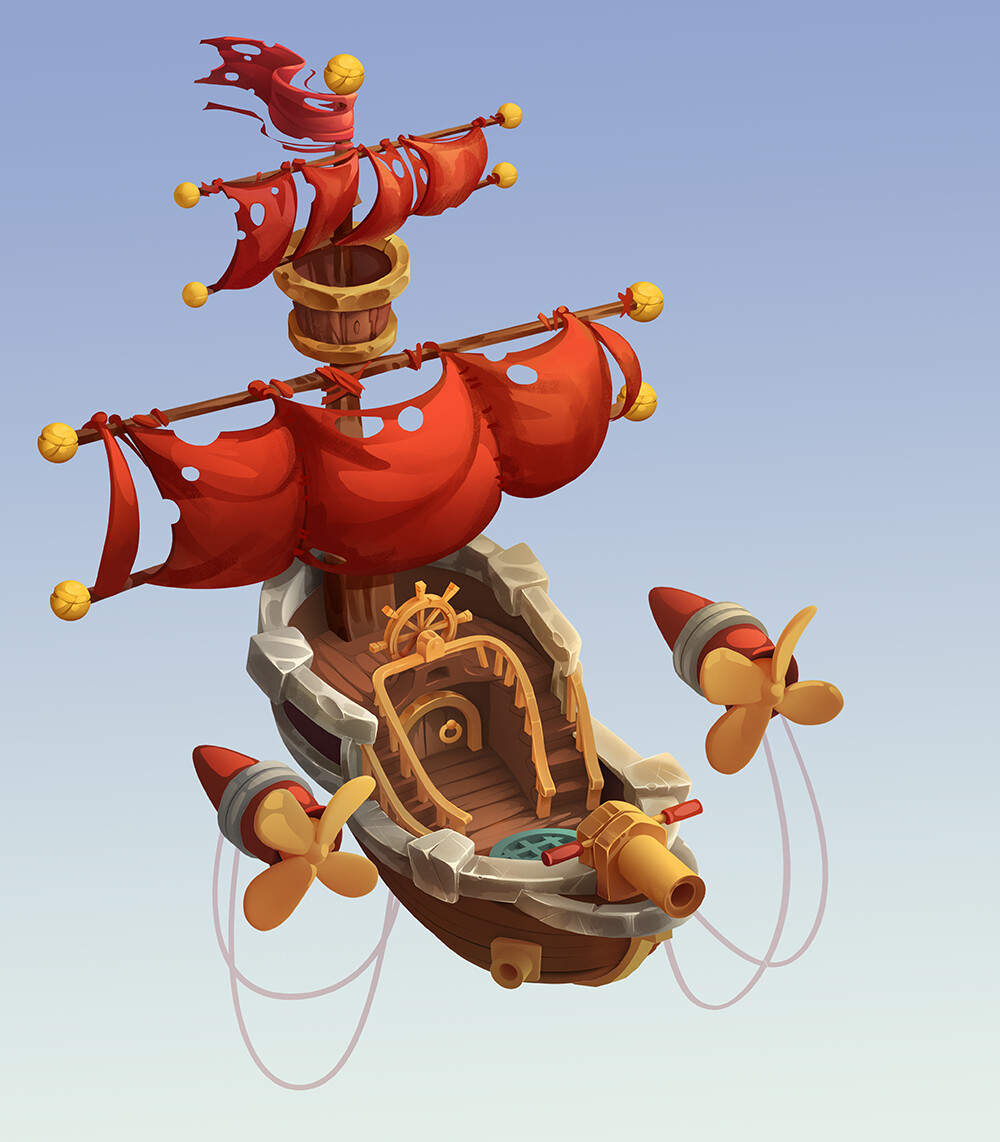 ArtStation - Fly Ship