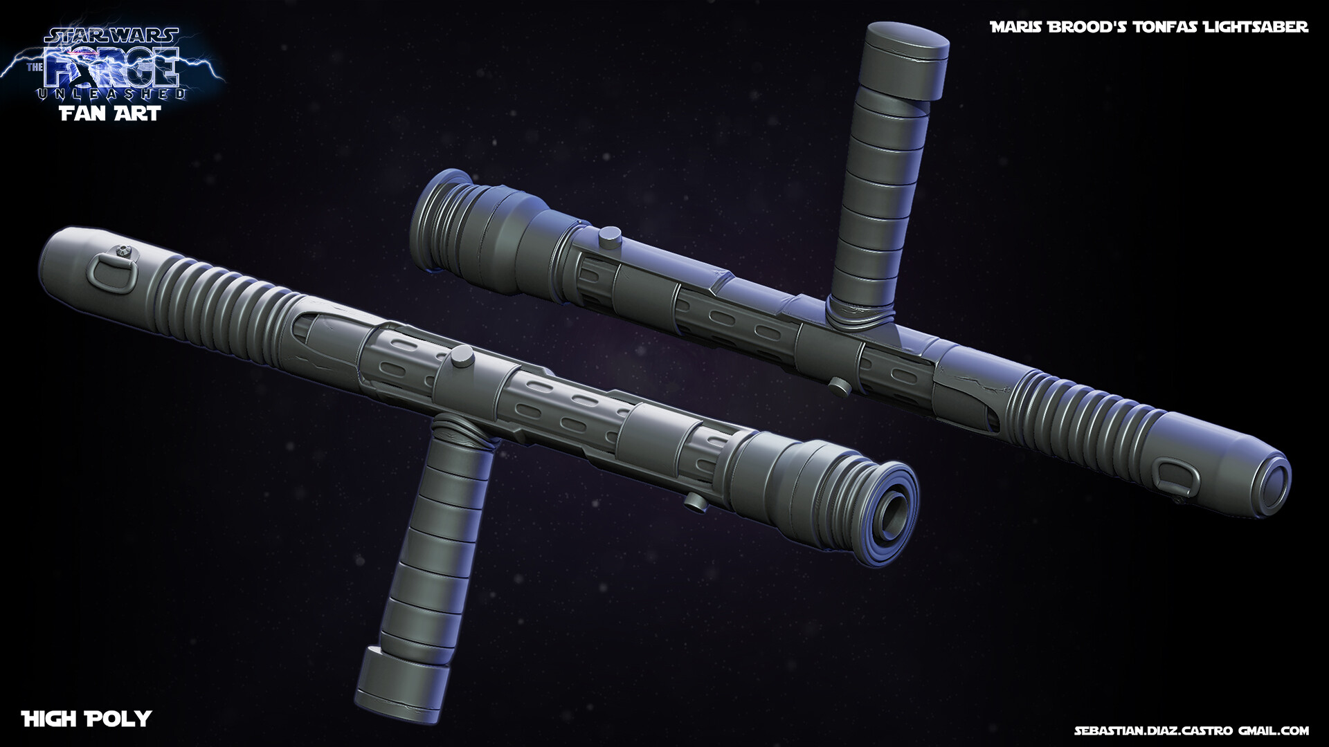 Tonfa Lightsaber
