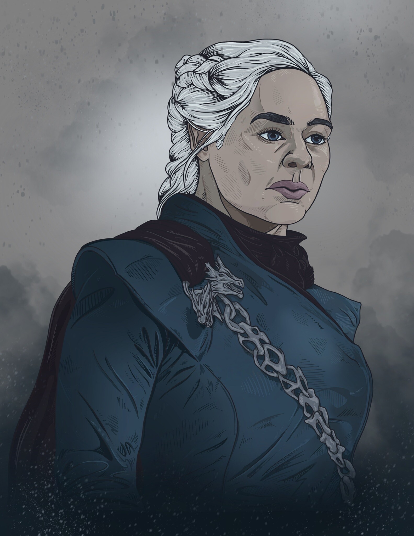 ArtStation - Daenerys Illustration
