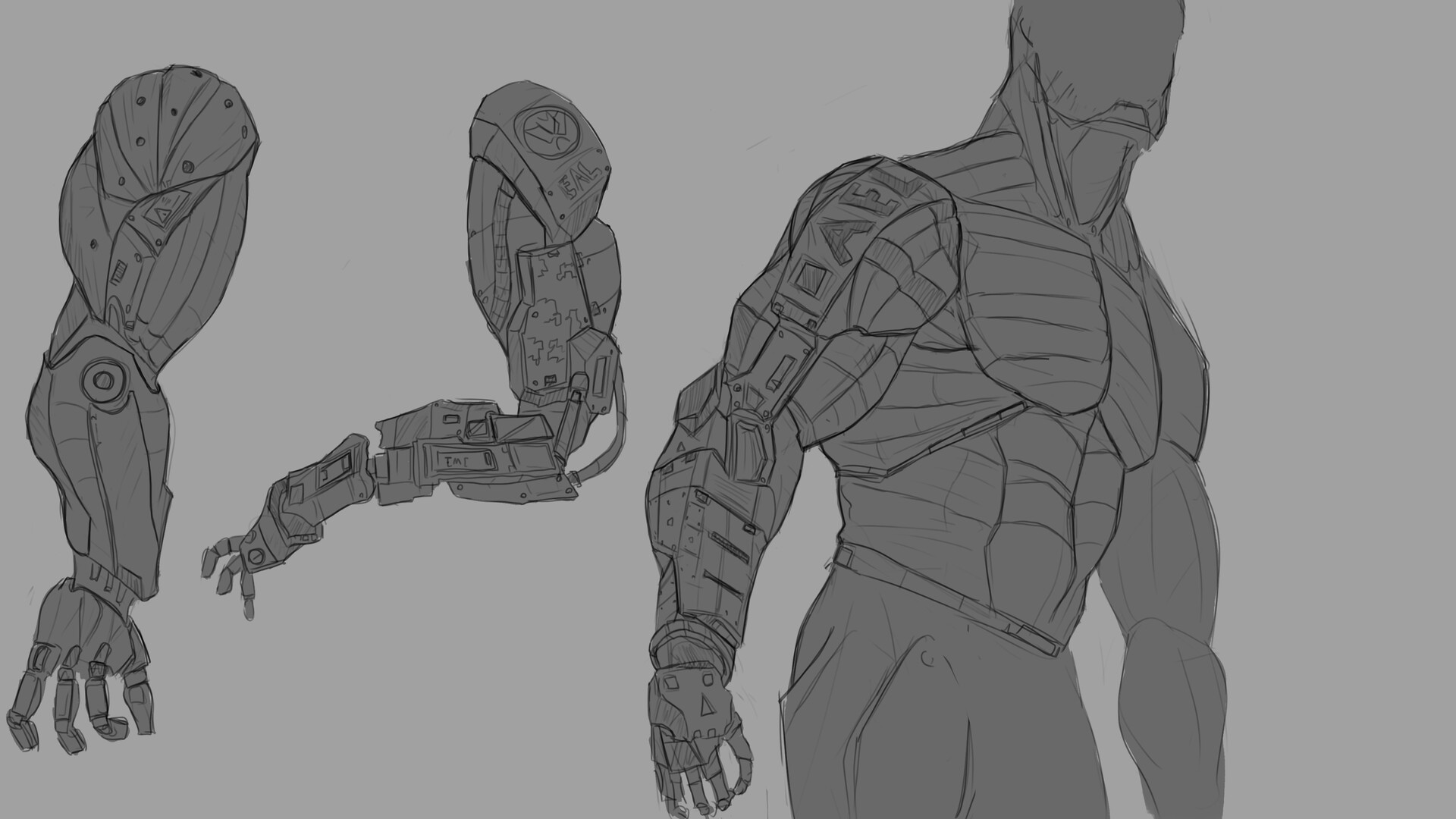 ArtStation - cybernetic arm