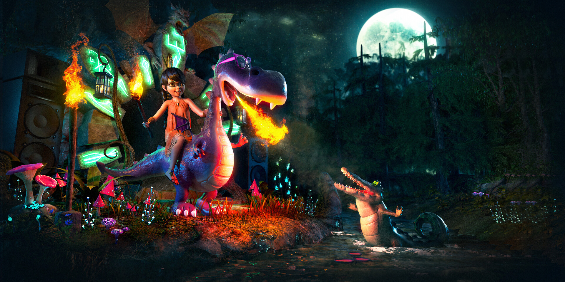 ArtStation - DRAGON DANCE 2