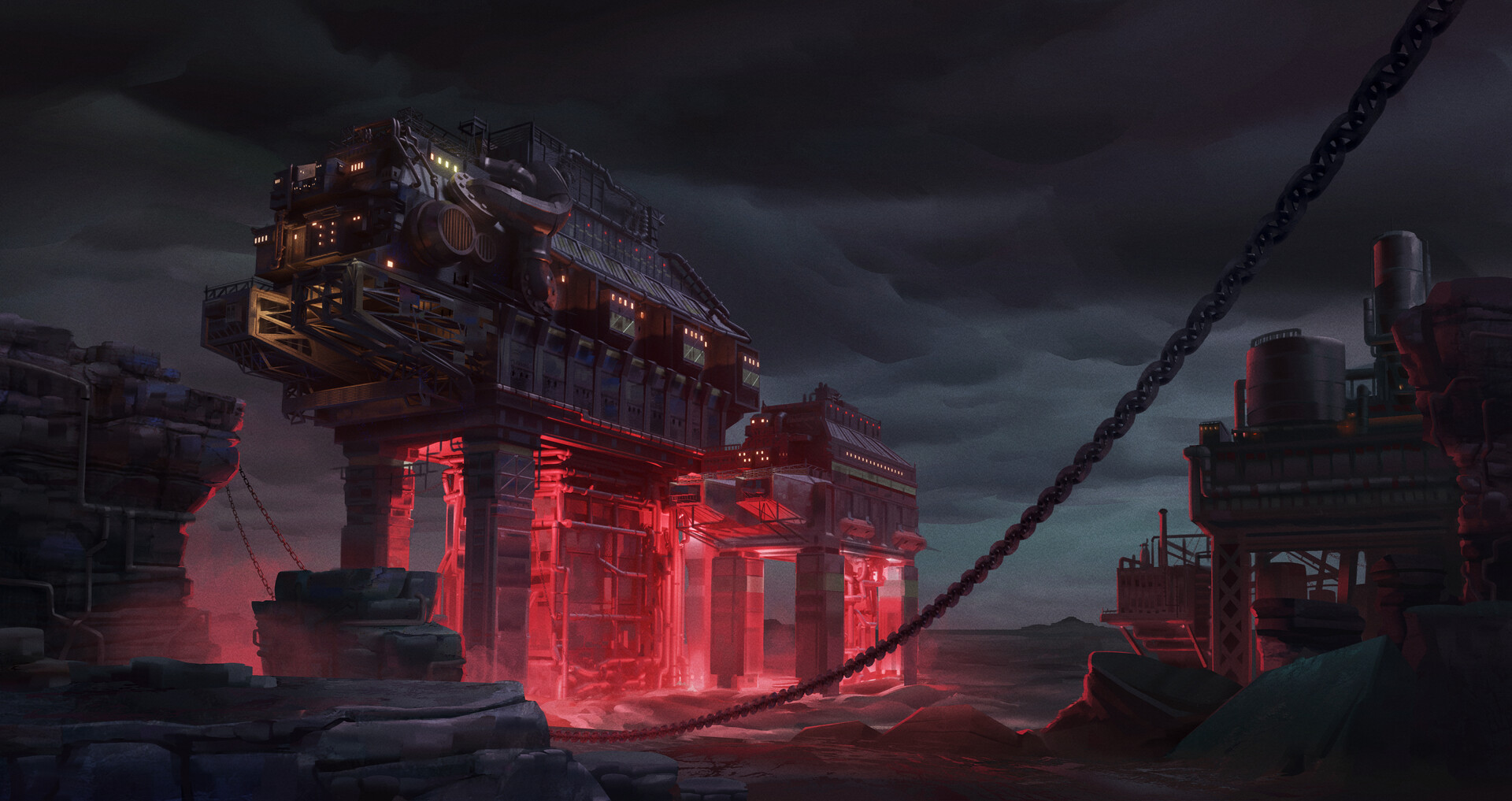 ArtStation - Dynamo Nine! - A Sinister Castle