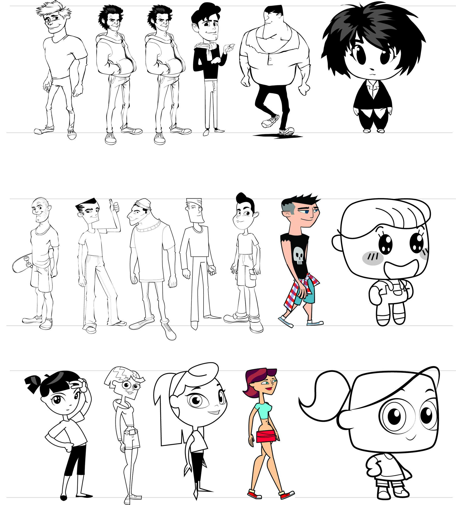 ArtStation - Characters test