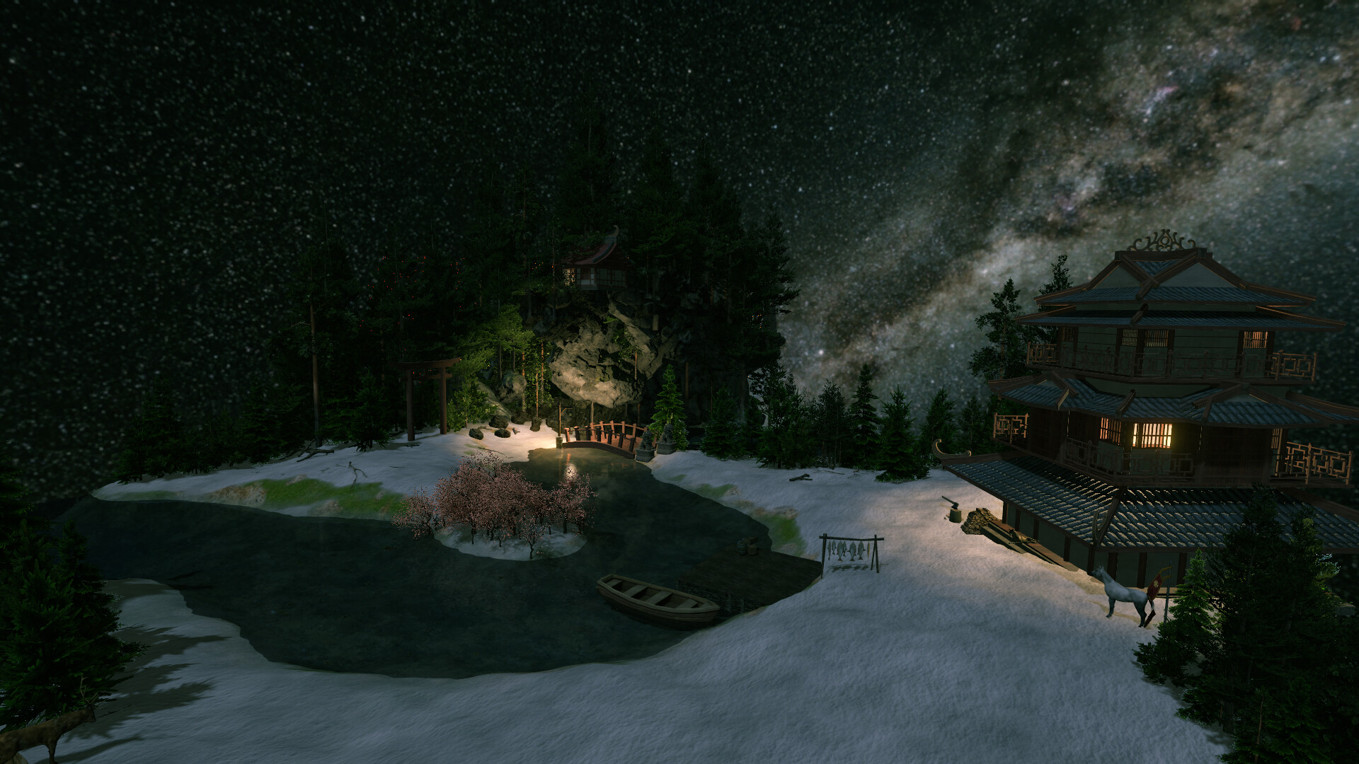 ArtStation - The Snowy Inn