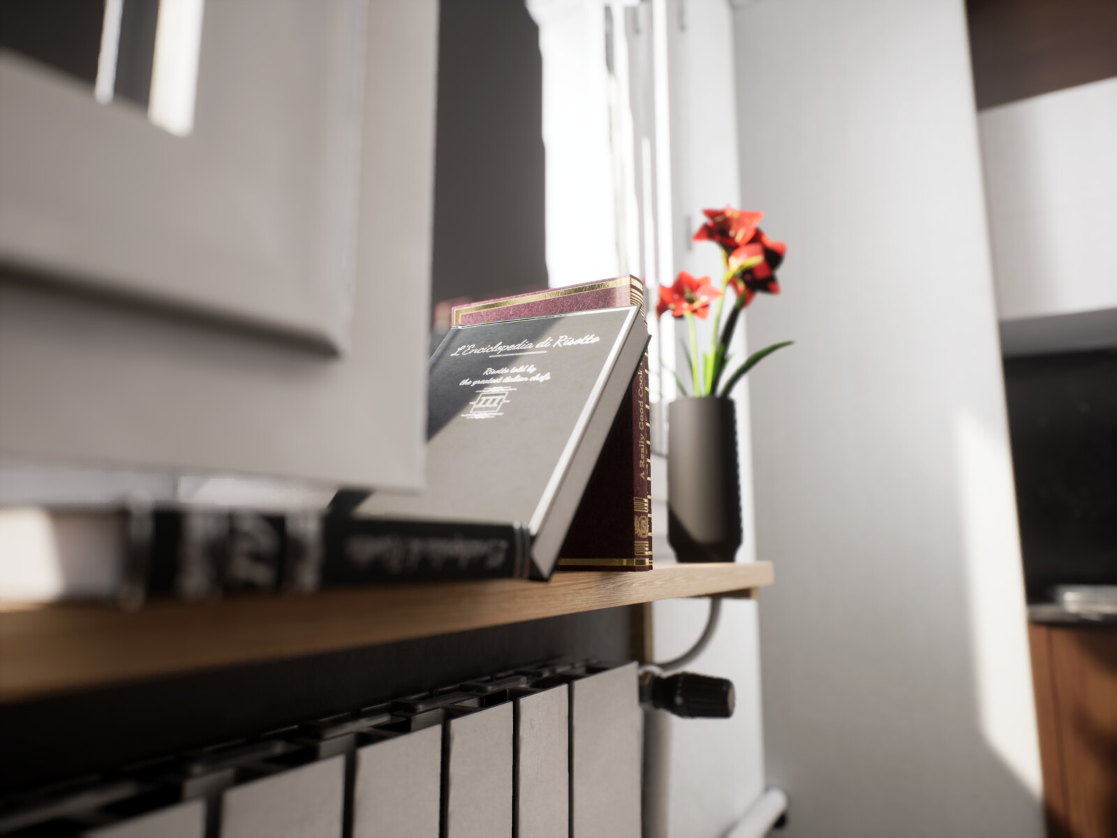 Norman Bishop - Modern Kitchen. Real-Time Raytraced Archviz.