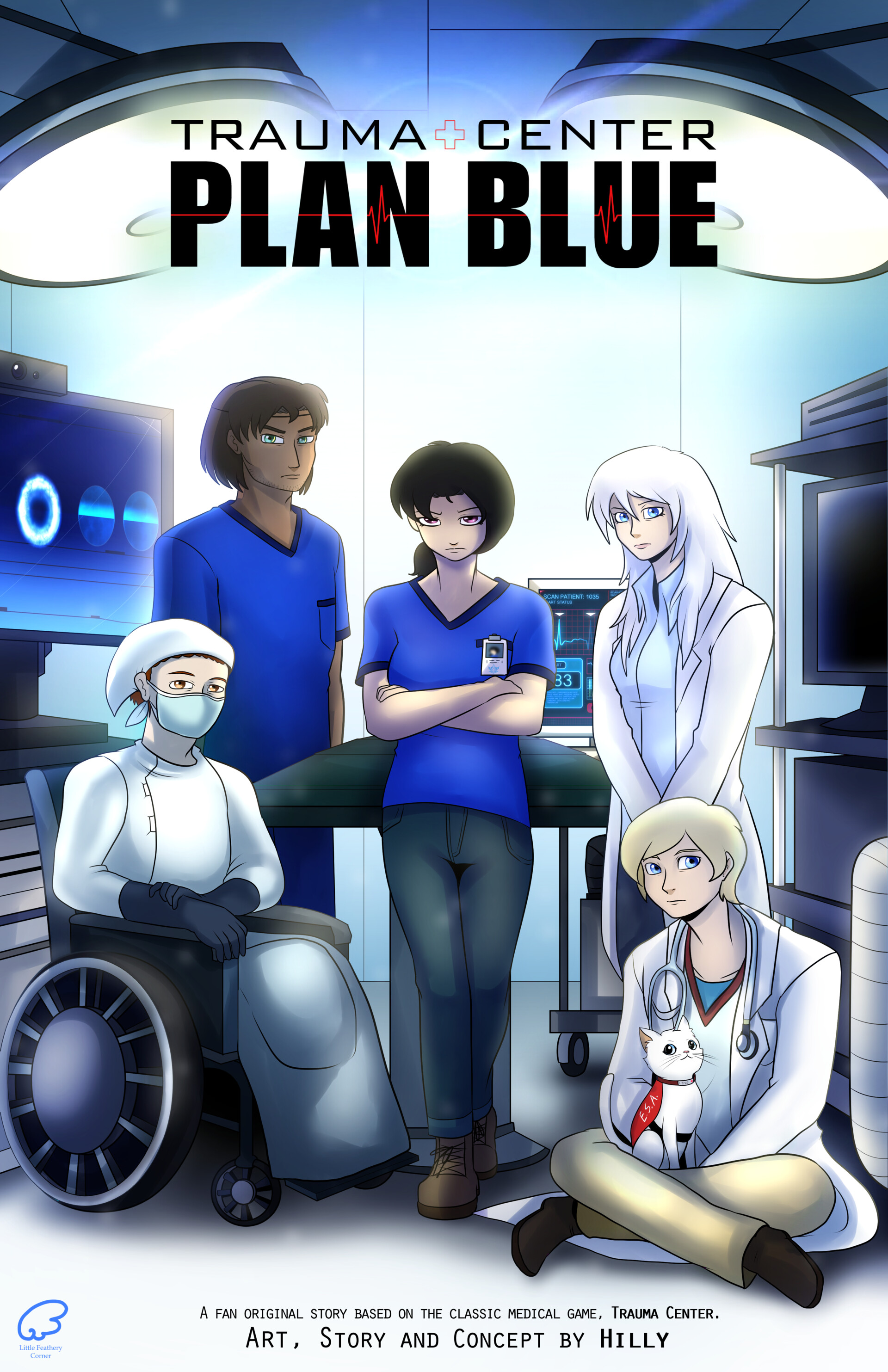 ArtStation - Trauma Center: Plan Blue [Concept Poster]