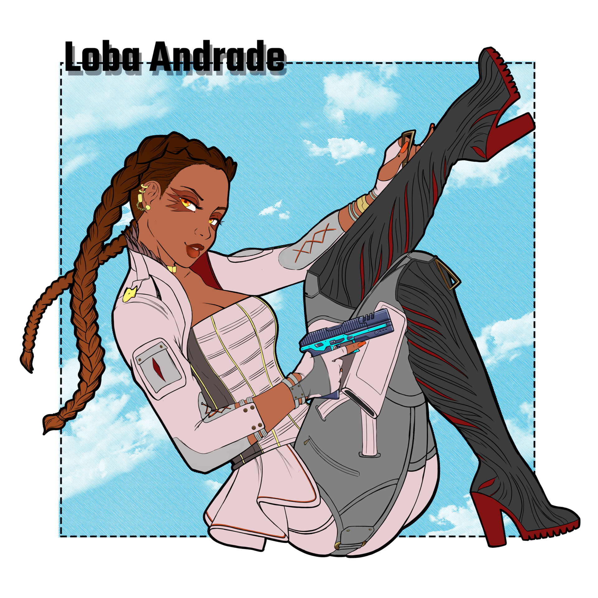 Artstation Loba Andrade Apex Legends