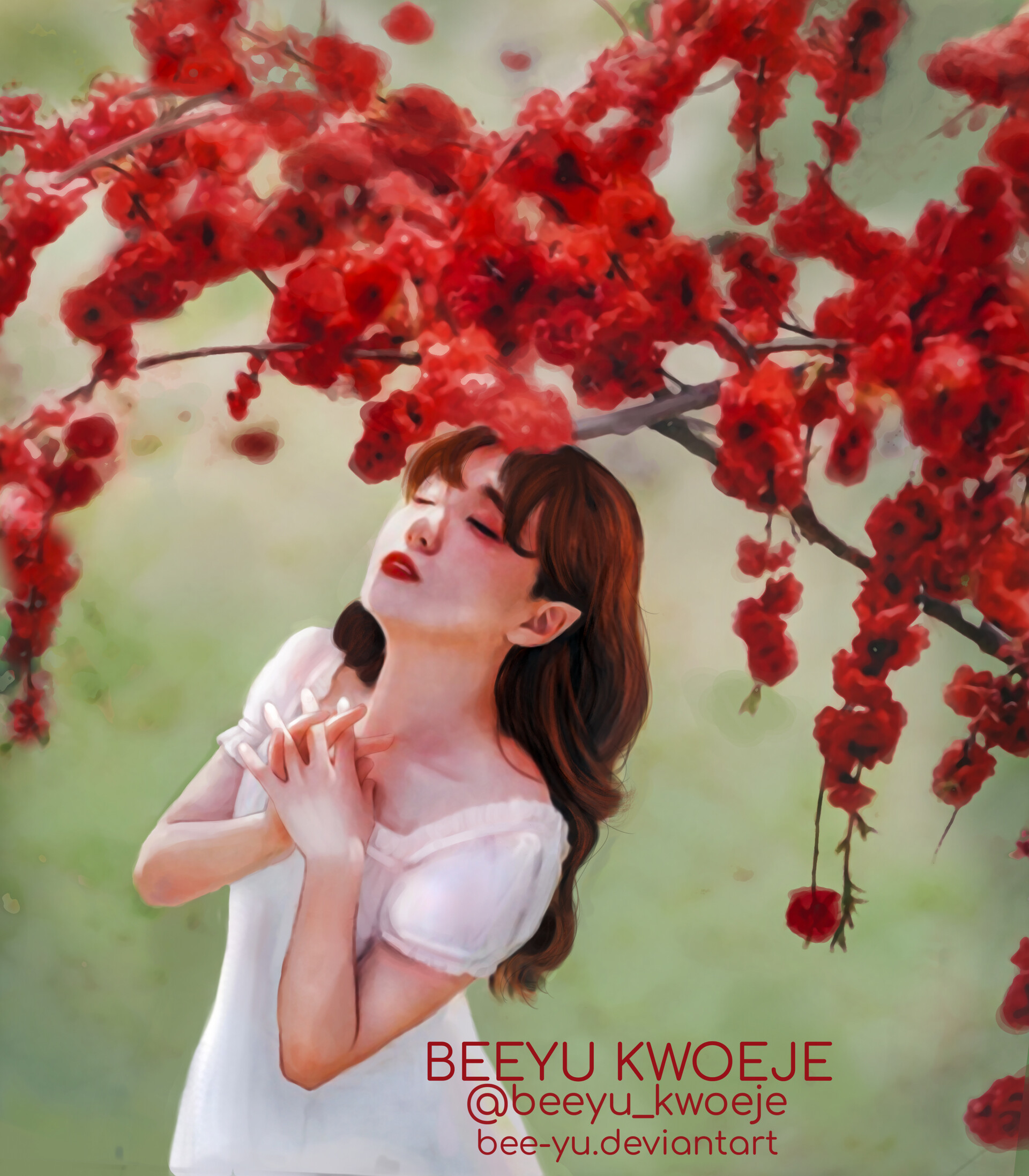 ArtStation - Red Bloom