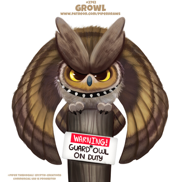 ArtStation - #2742. Growl - Word Play