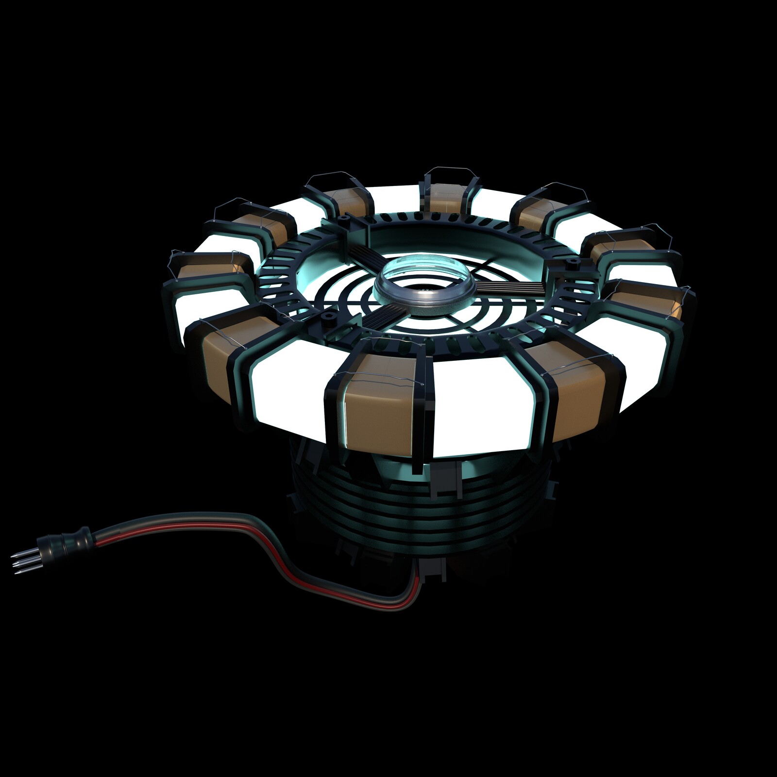Nayudu Srinivas - iron man's Arc Reactor 3D Model